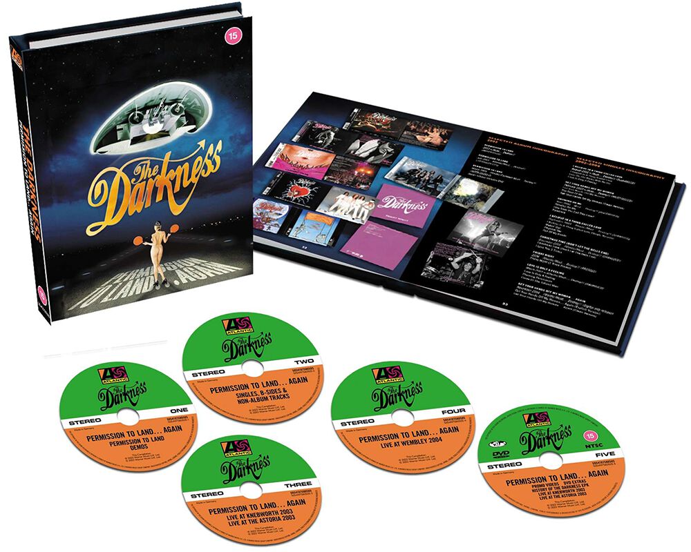 Permission to land...again (20th Anniversary) von The Darkness - 4-CD ...