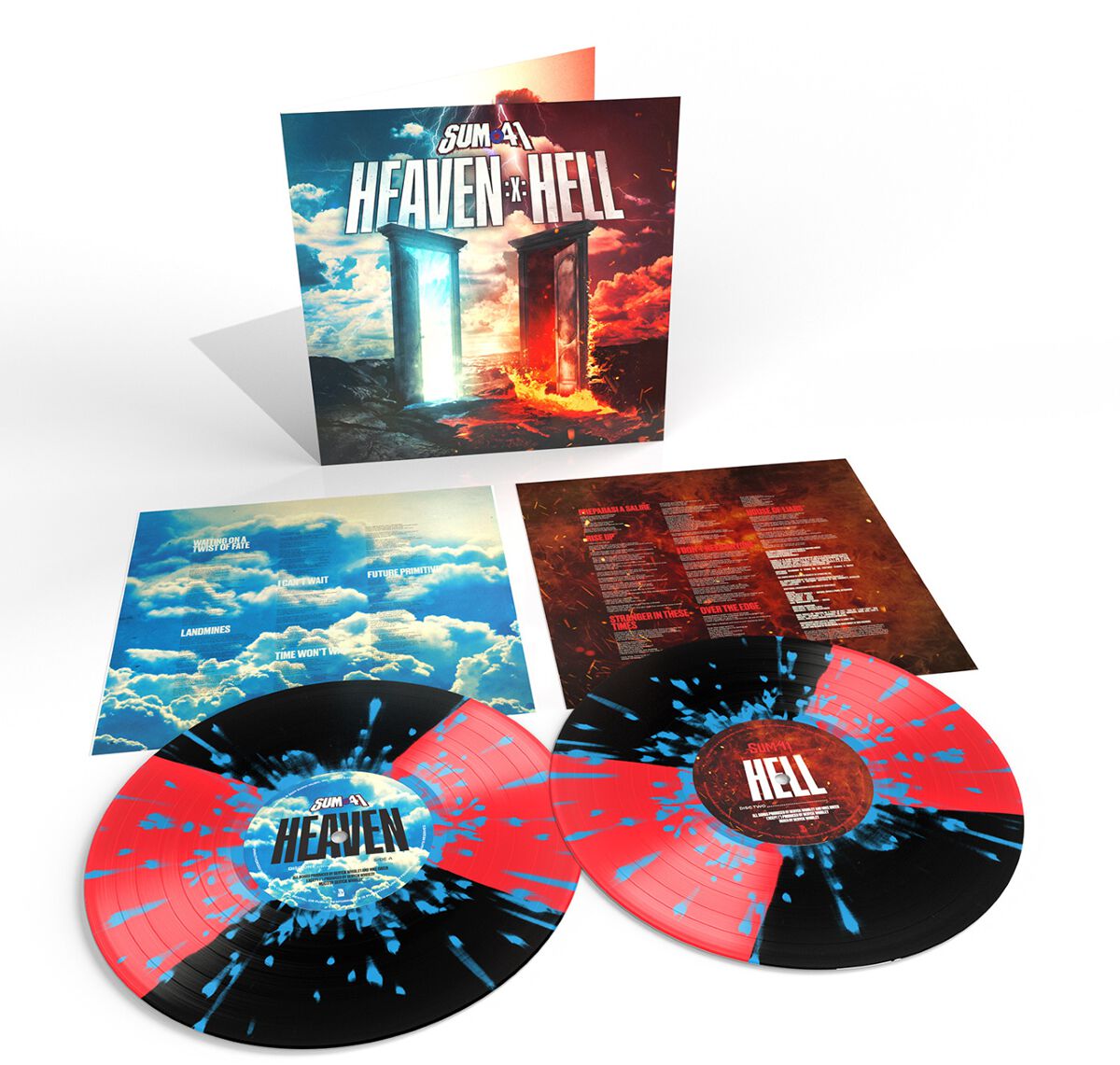 Heaven :X: hell von Sum 41 - 2-LP (Coloured, Limited Edition, Standard ...