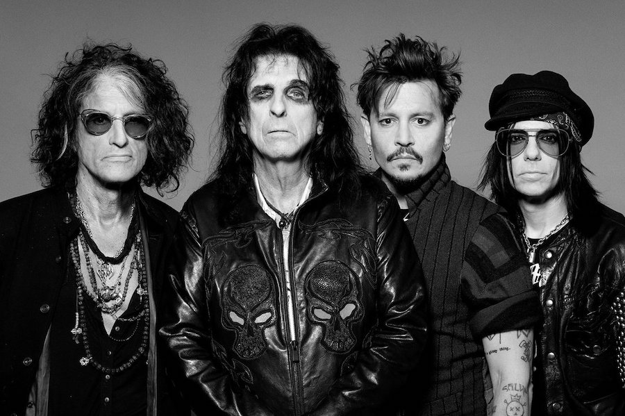 Johnny Depp's 'Hollywood Vampires' im Juni 2023 auf Tour - Pressure ...